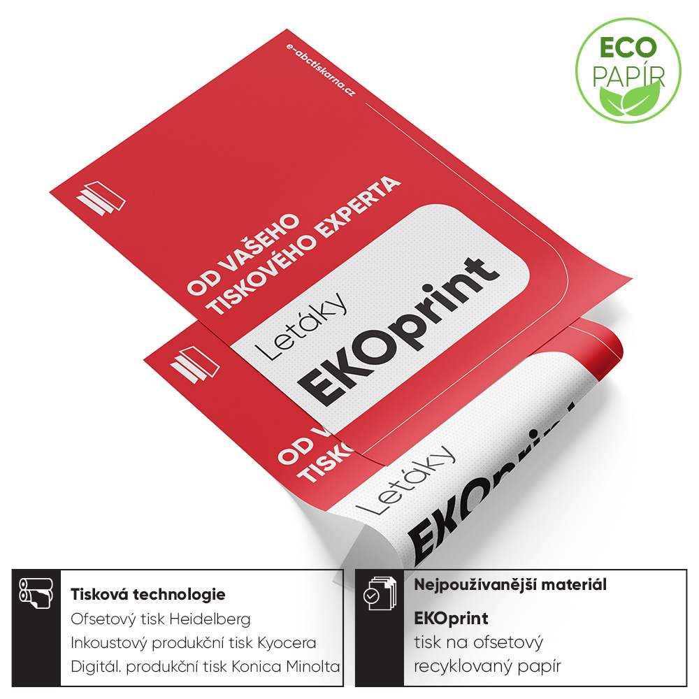 EKO Print ️ online ekologický tisk letáků | e-abctiskarna.cz